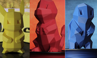 3D Printed Pokemon with new Z-ULTRAT colors | Zortrax