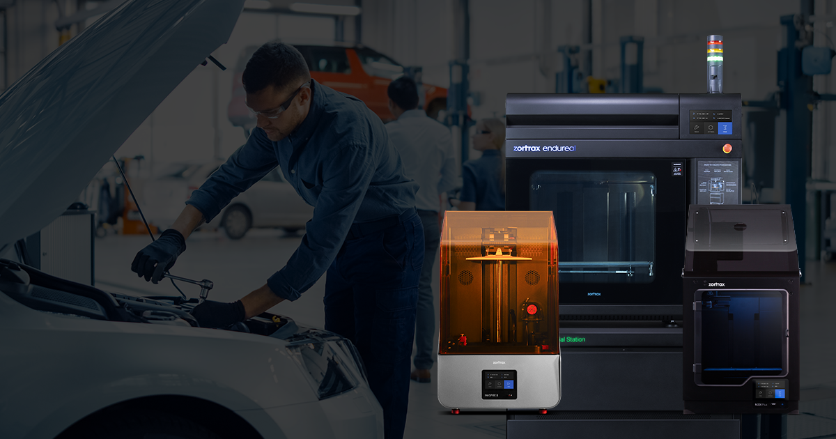How to Build a 3D Printing Setup in Automotive Industry | Zortrax